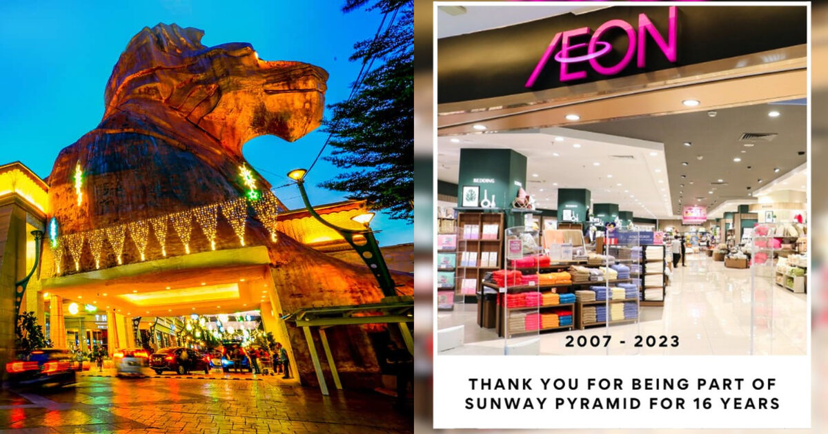 Sunway Pyramid Aeon Closing Down On 31st July