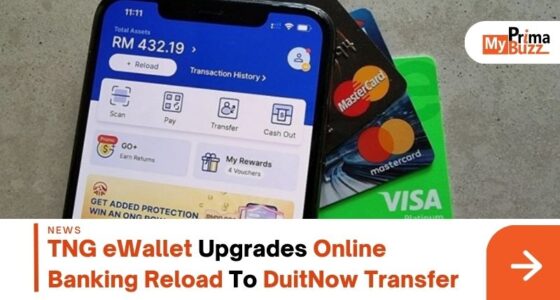 TNG eWallet Upgrades Online Banking Reload To DuitNow Transfer