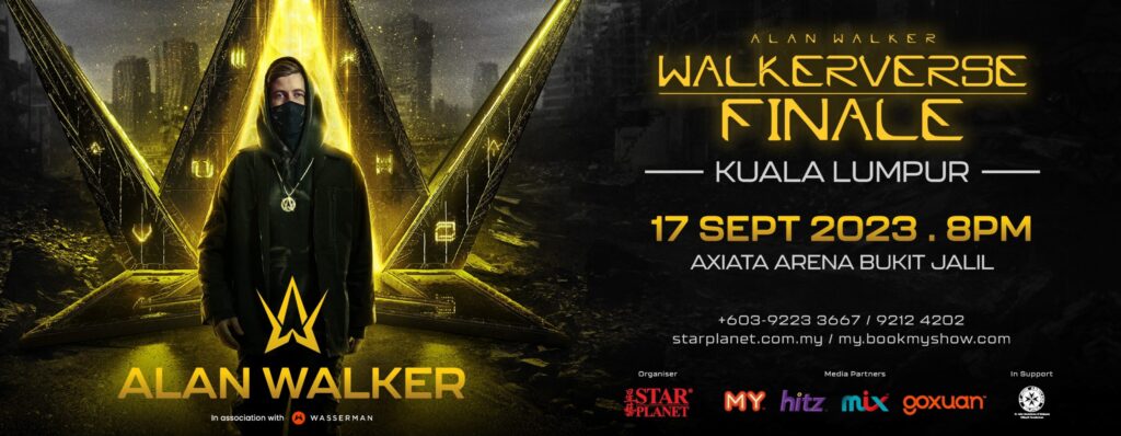 Alan Walker World Tour's Final Show In KL In September